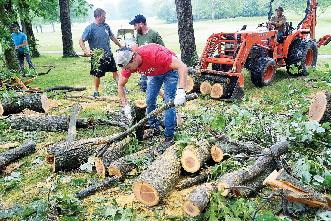 Volunteers flood Sinking Valley course | News, Sports, Jobs - Altoona ...